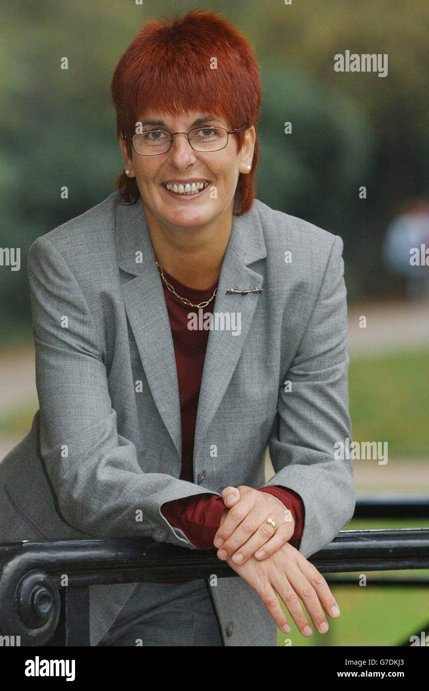 Maureen catterson from lincoln in londons hyde park hi-res stock ...