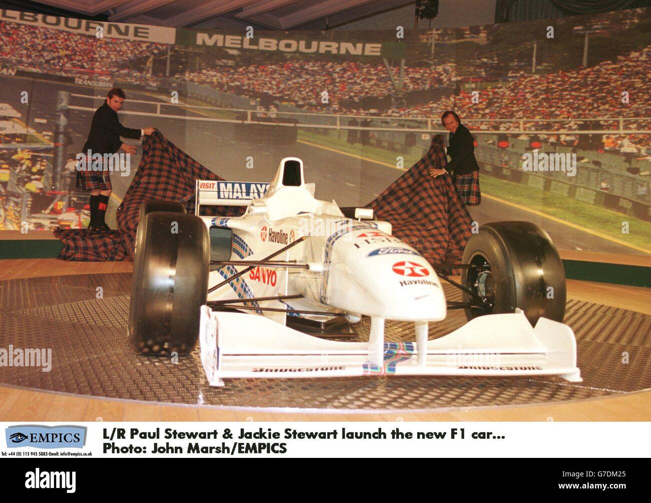 Motor Racing; Stewart Grand Prix launch, London Stock Photo - Alamy