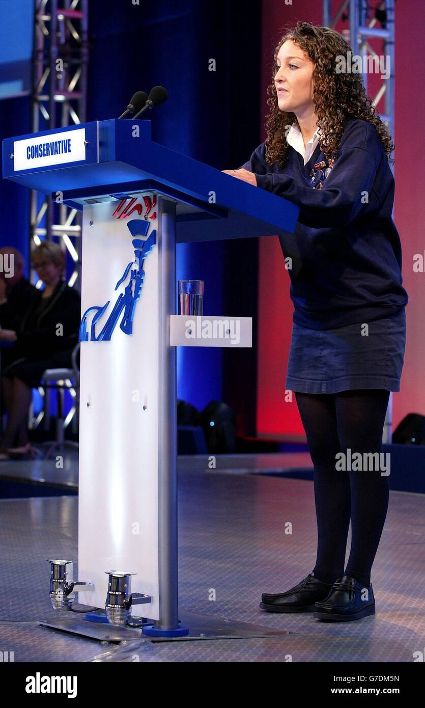 Jessica Lever Conservative Party Conference Stock Photo - Alamy