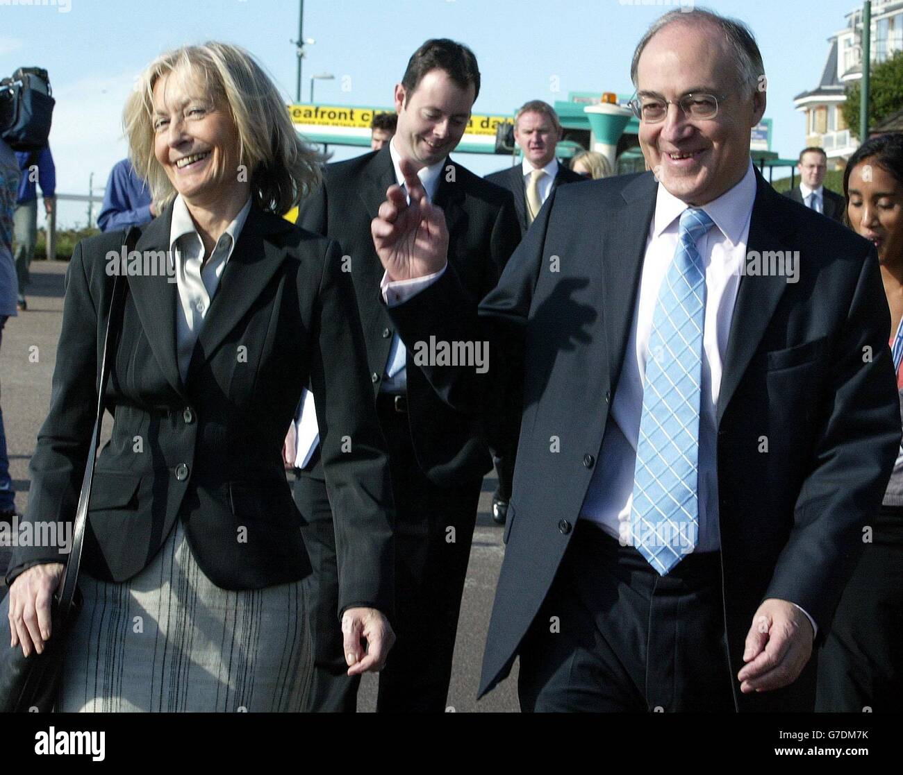 Michael Howard Conservative Party Conference Stock Photo - Alamy