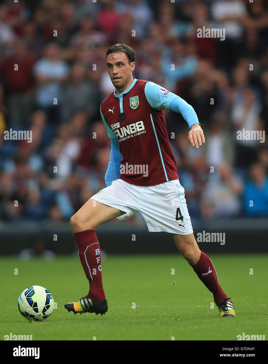 Burnley's Michael Duff during the Barclays Premier League match at The ...