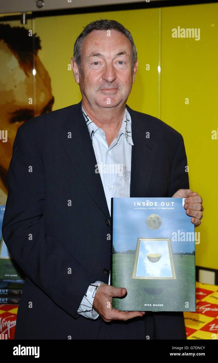 The drummer and founder member of rock band pink floyd hi-res stock ...