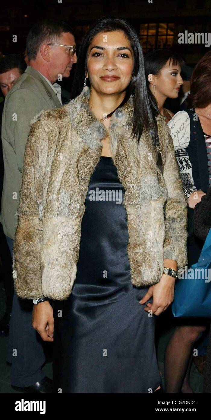 Faria Alam arrives for the opening night of salsa musical 'Murderous ...