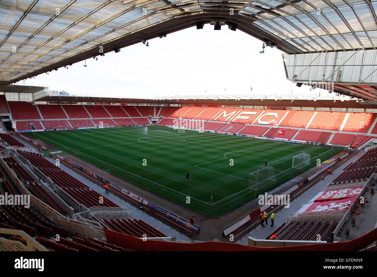 Middlesbrough football ground riverside stadium hi-res stock ...