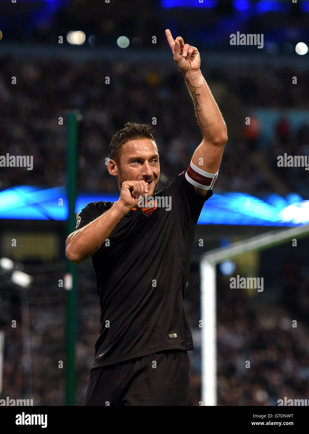 Francesco totti goal man city hi-res stock photography and images - Alamy