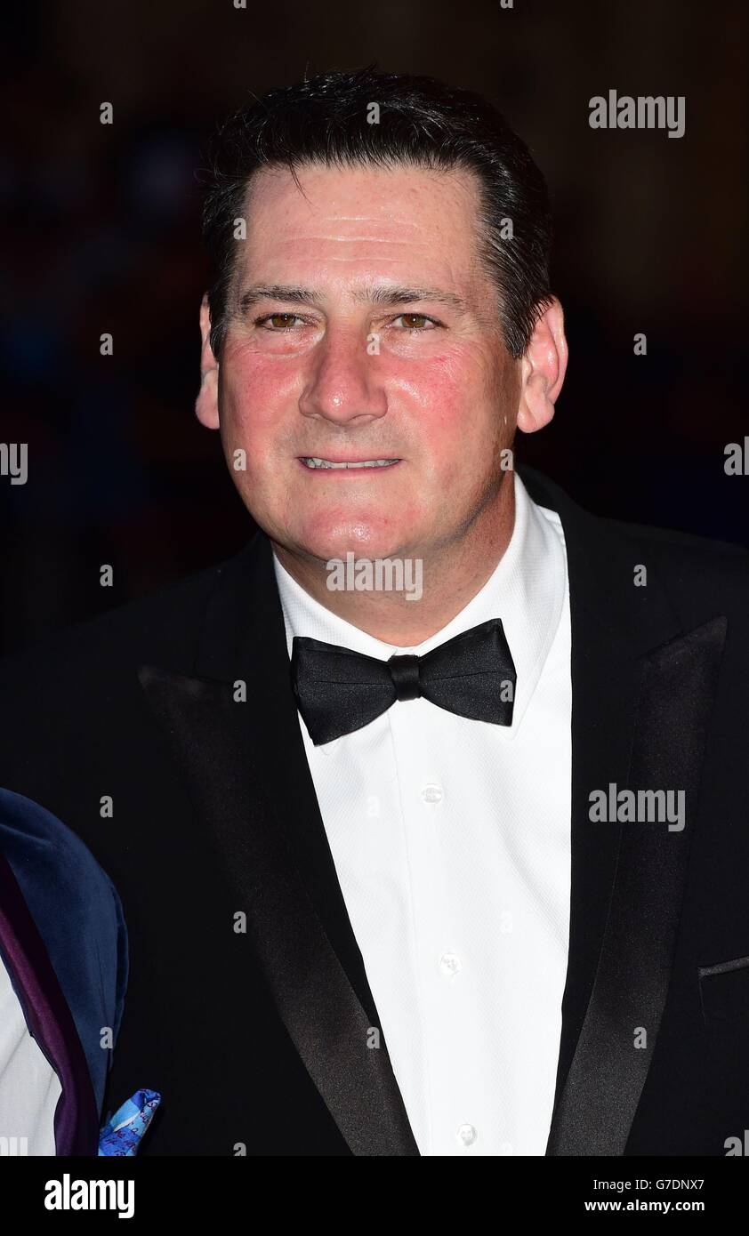 Tony Hadley attending the premiere of Soul Boys of the Western World ...