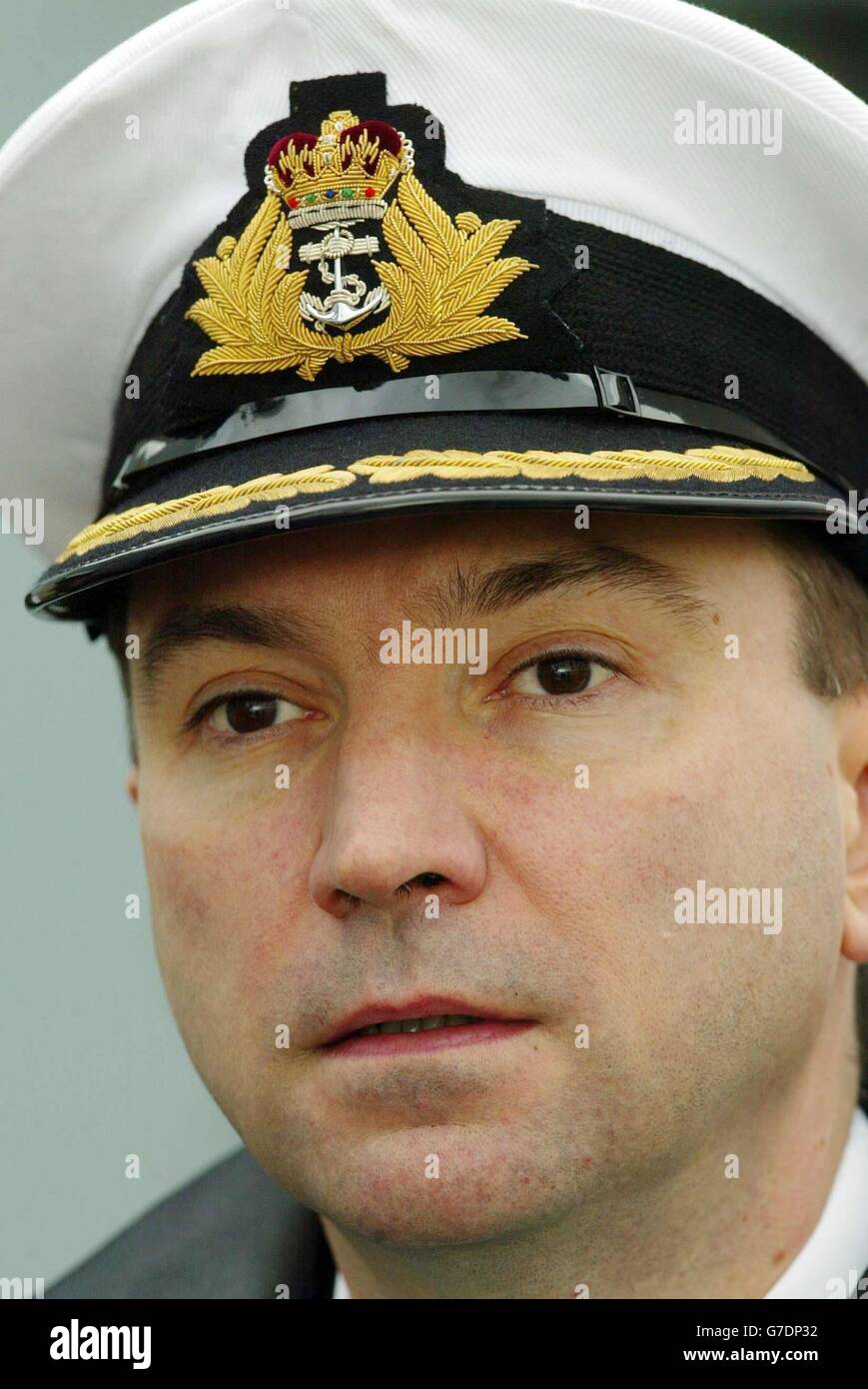 Command Officer Andrew Webb Stock Photo - Alamy