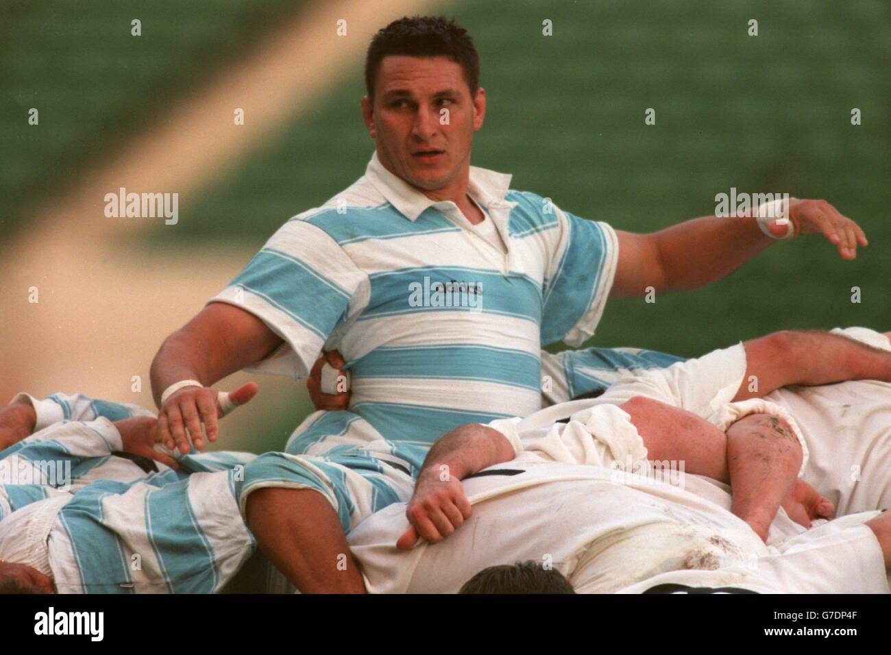 Rugby Union ... London Counties v Argentina. Carlos Promanzio ...