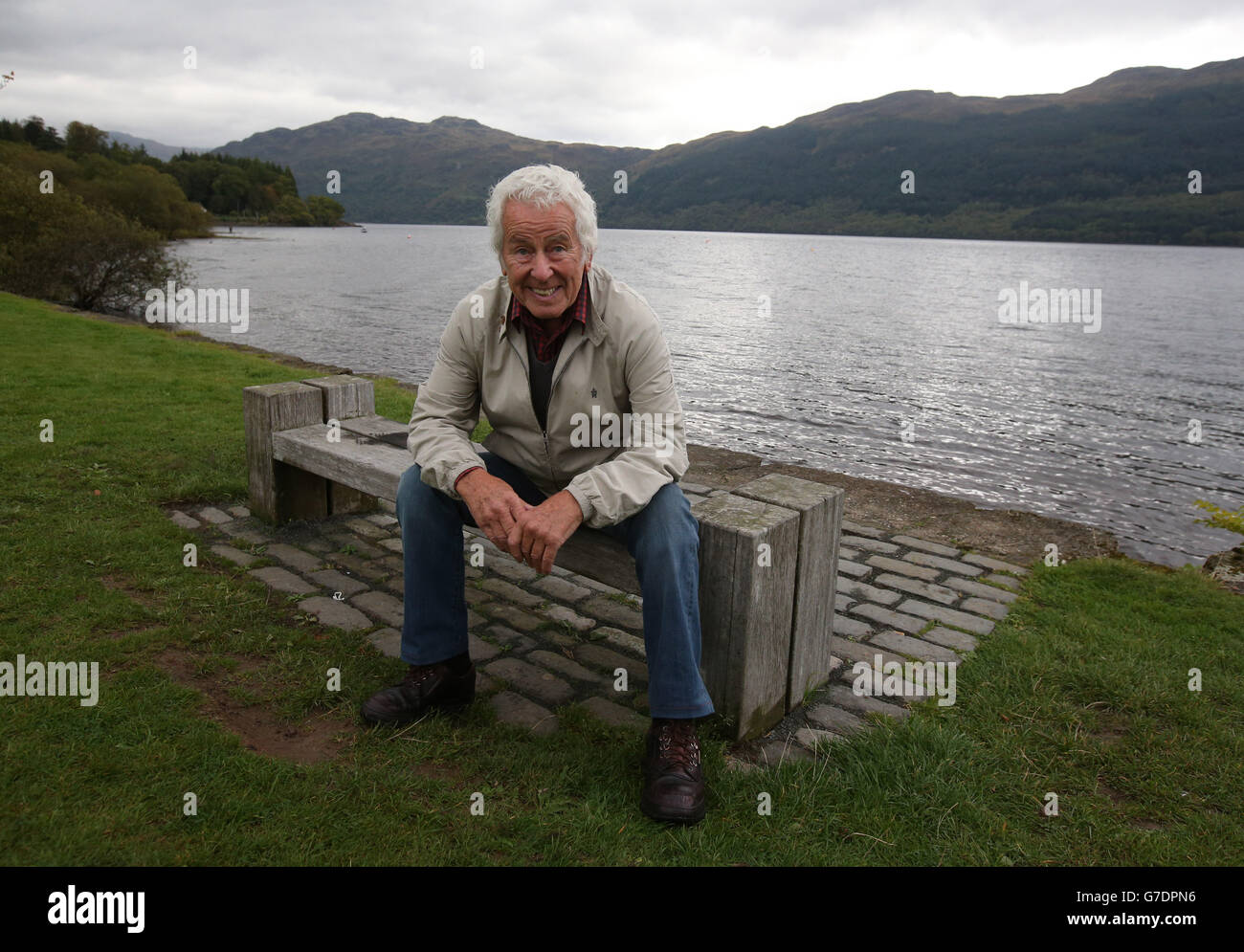 MV Lomond Hannah launched Stock Photo - Alamy
