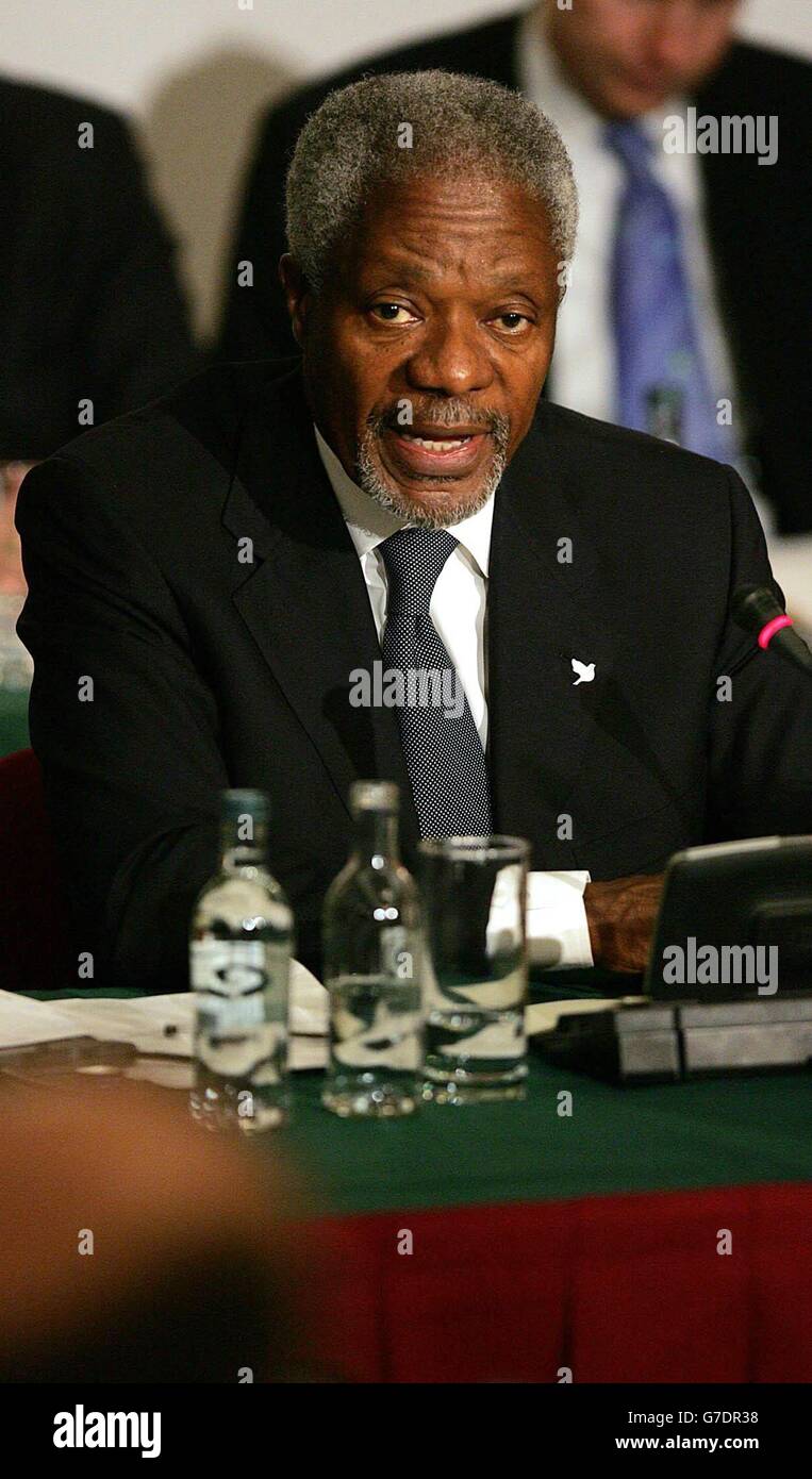 Mr Kofi Annan High Resolution Stock Photography and Images - Alamy