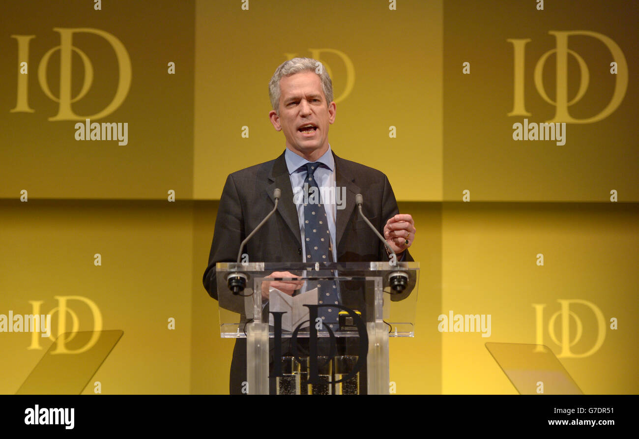 James Sproule, Chief Economist & Director of Policy IOD, speaks during ...