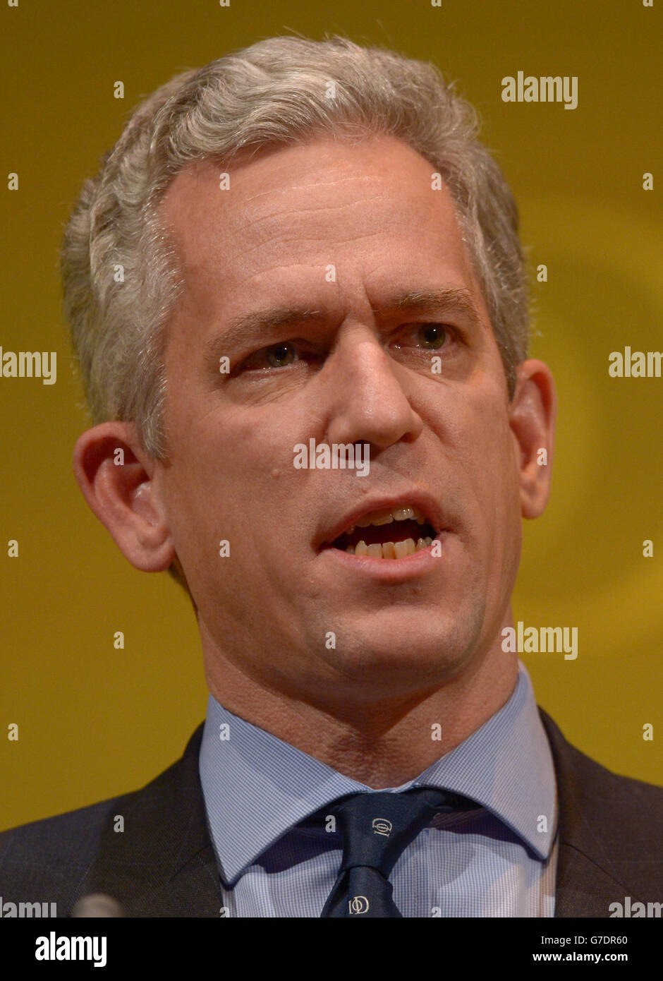 James Sproule, Chief Economist & Director of Policy IOD, speaks during ...