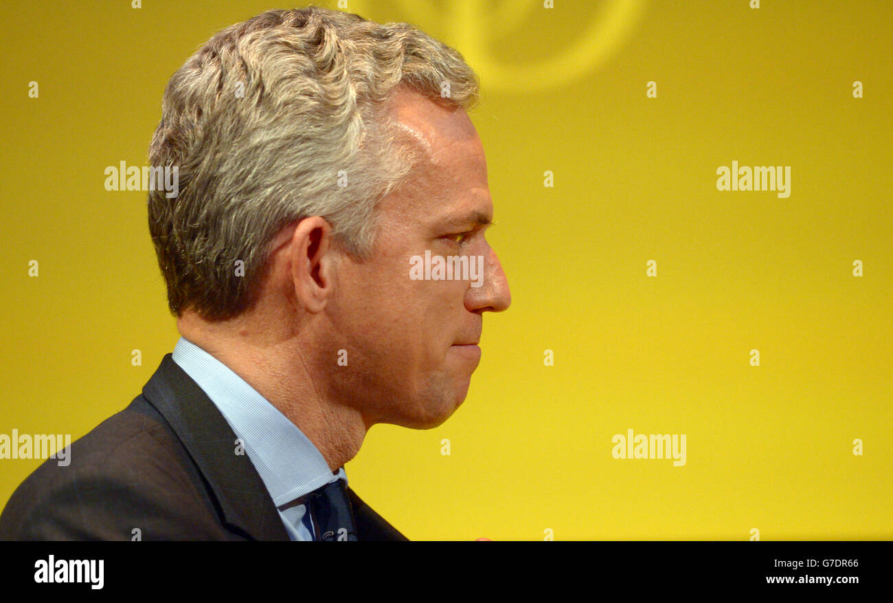 James Sproule, Chief Economist & Director of Policy IOD, speaks during ...