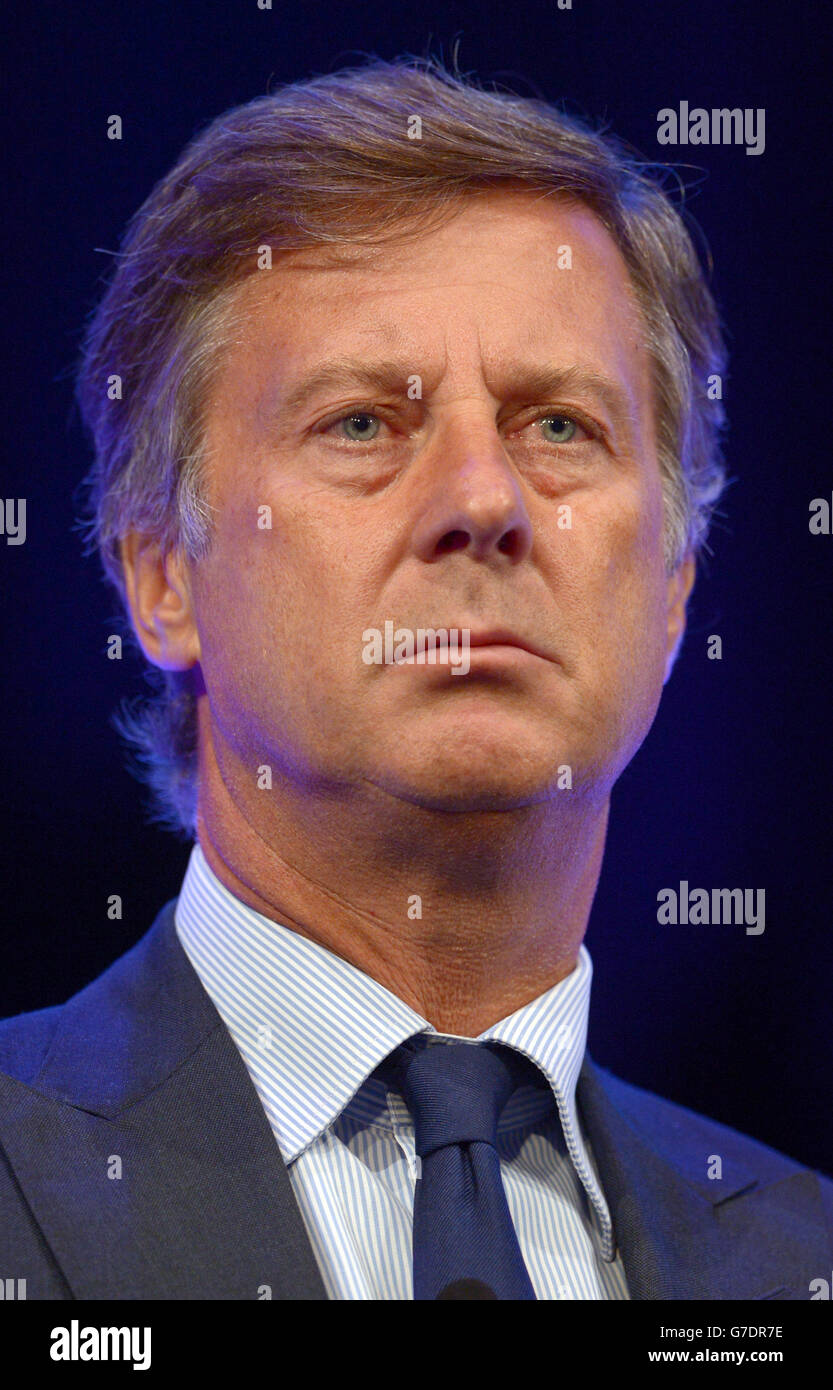 Sebastien Bazin, CEO Accor Group, speaks during the Institute of ...