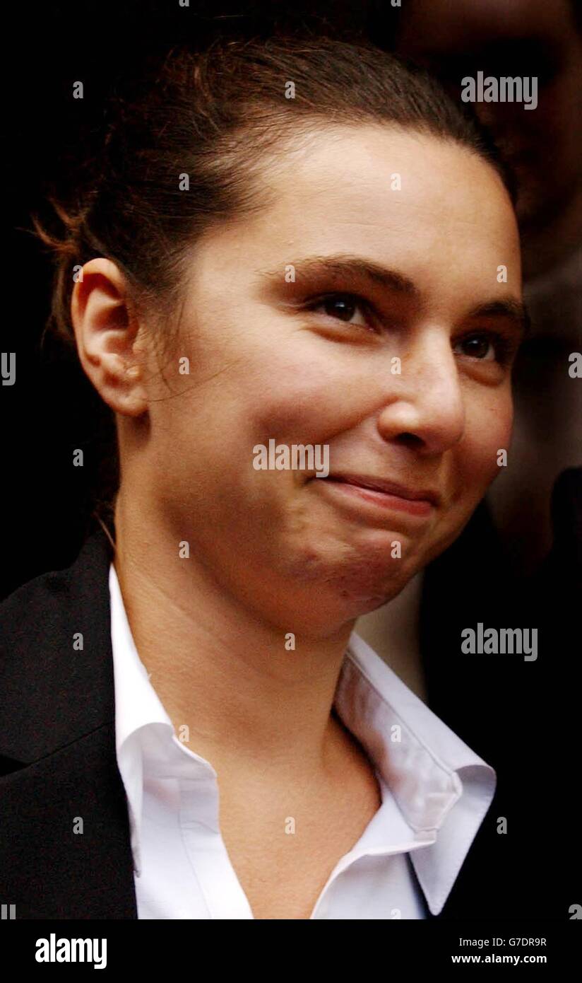 Sarah Forsyth leaves an Employment Tribunal in Reading. Sarah Forsyth ...