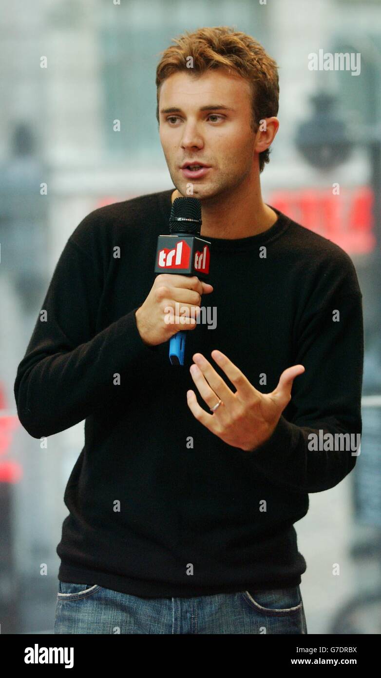 Mtv television music live celebrity presenter jonathan wilkes hi-res stock photography and ...