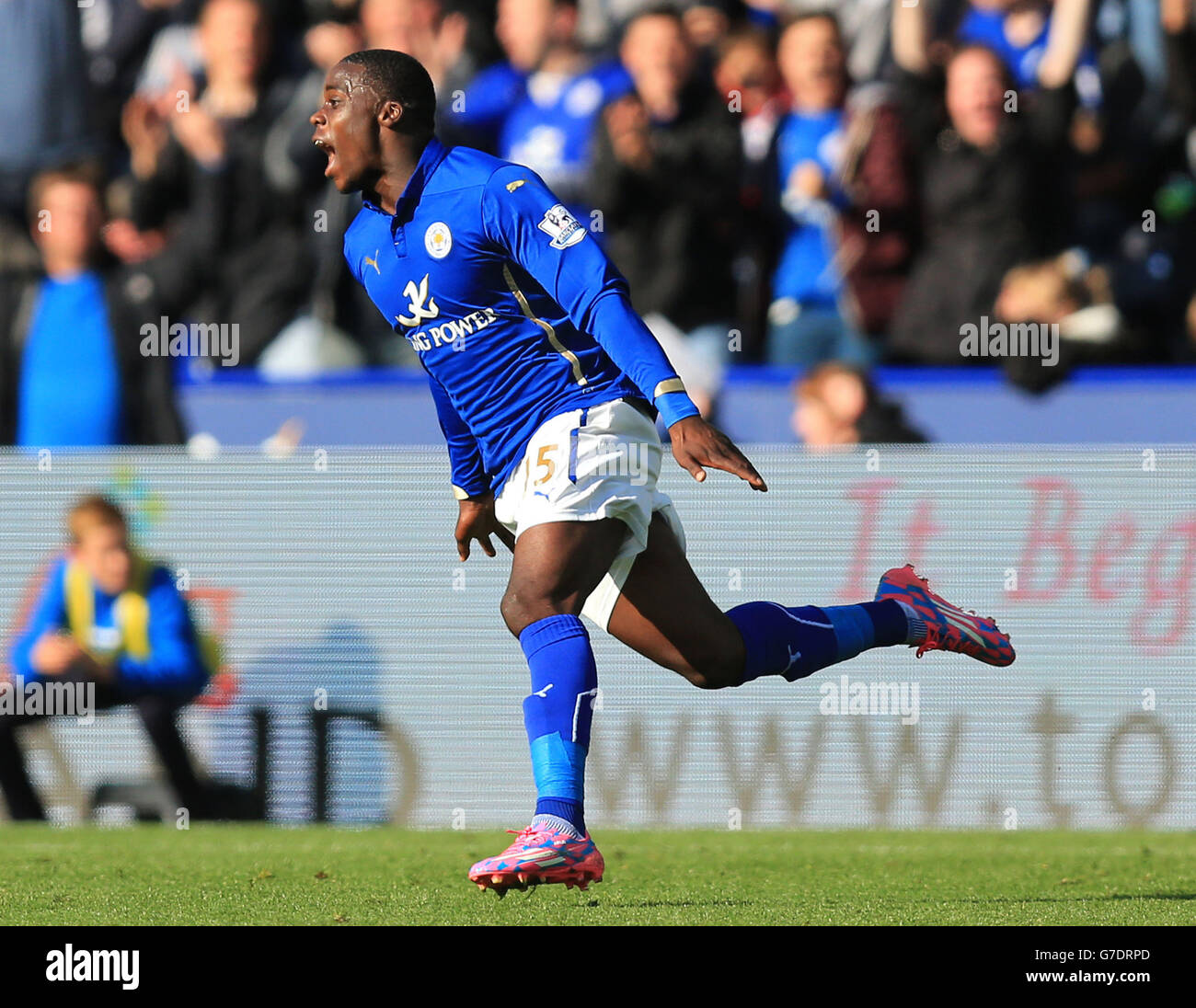 Leicester citys jeff schlupp hi-res stock photography and images - Alamy