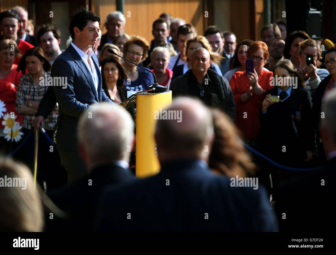 Rory mcilroy launch daisy lodge hi-res stock photography and images - Alamy