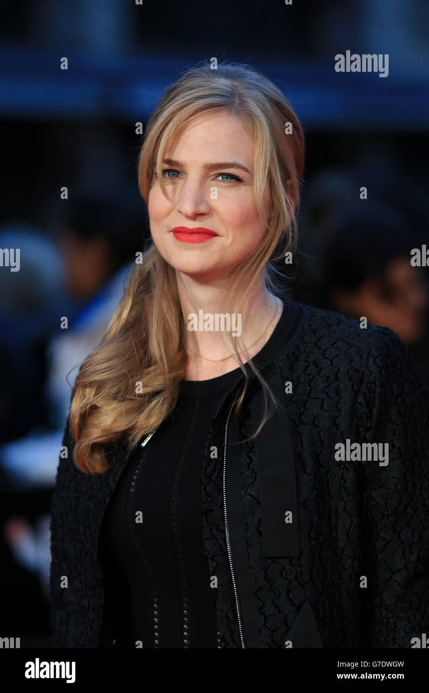 Producer Helen Estabrook arriving at the BFI London film festival gala ...