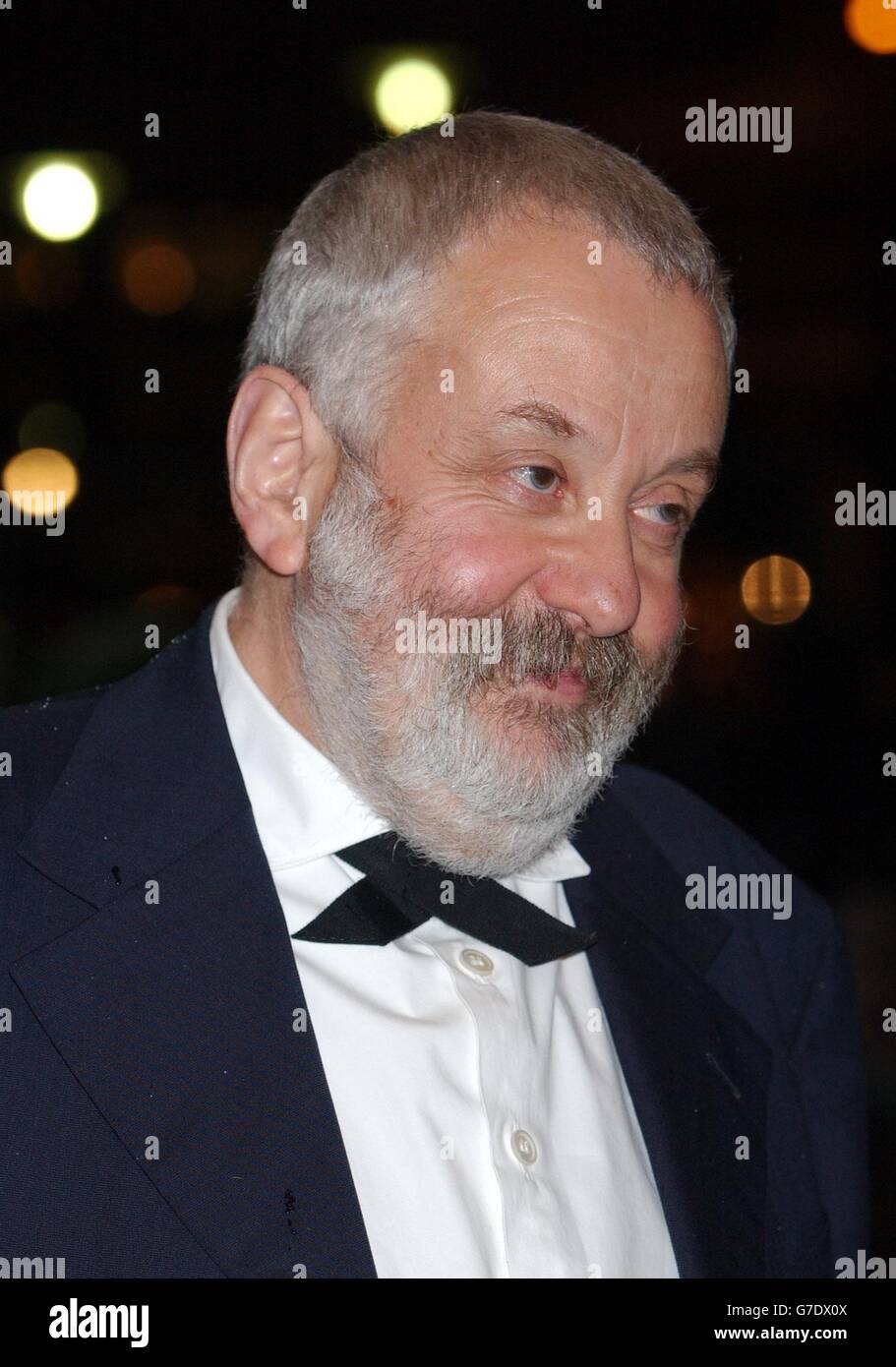 Director of the film Mike Leigh arrives for the UK premiere of Vera ...