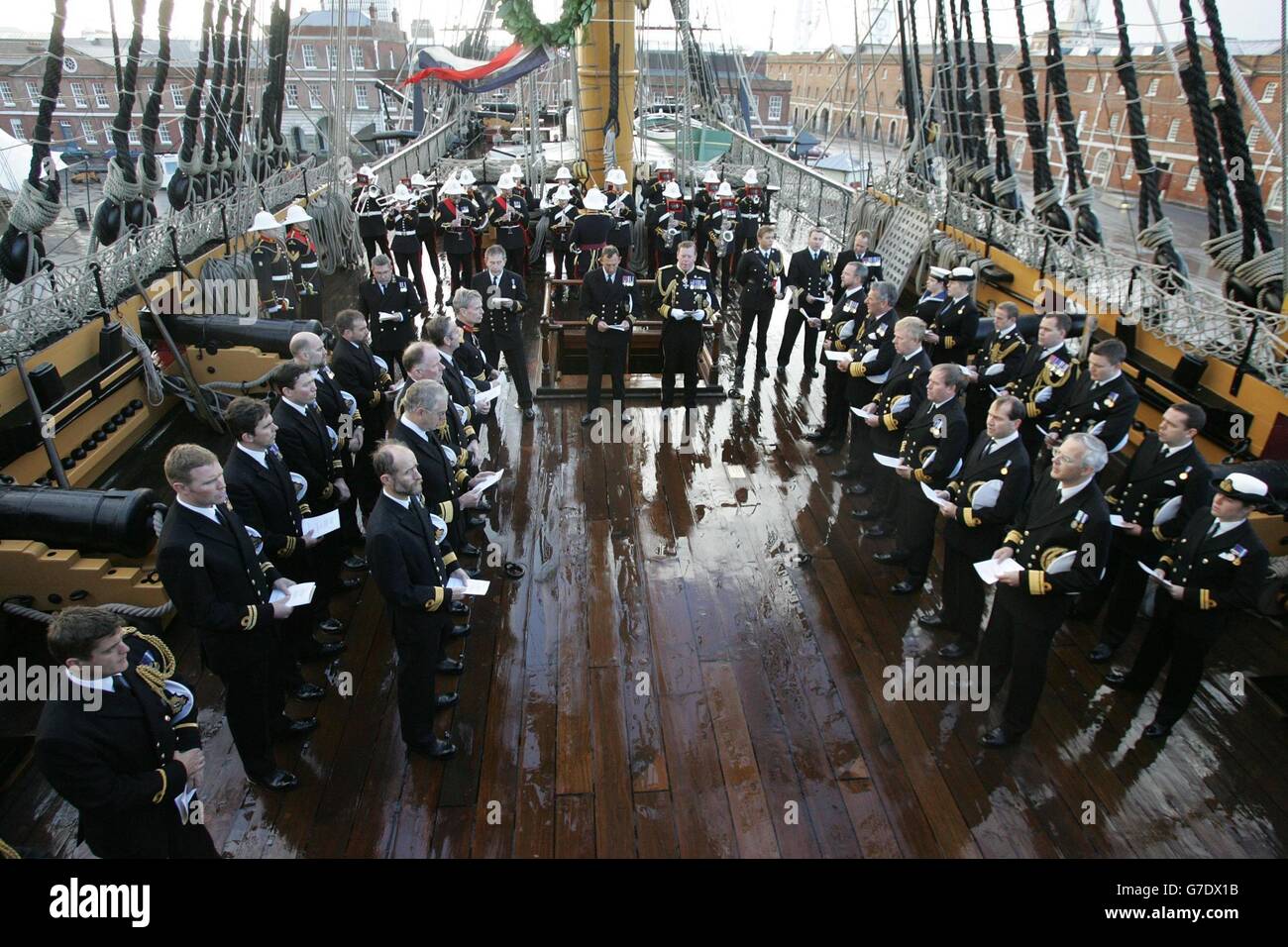 Onboard hms victory hi-res stock photography and images - Alamy