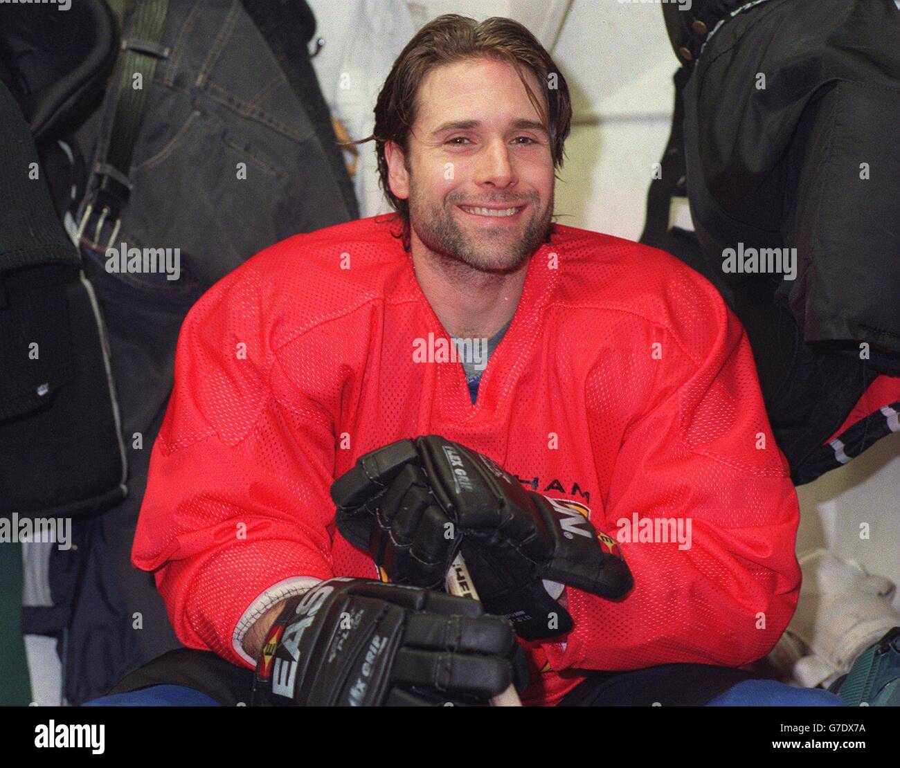 Ice Hockey, Paul Adey.. Paul Adey, Nottingham Panthers Stock Photo - Alamy