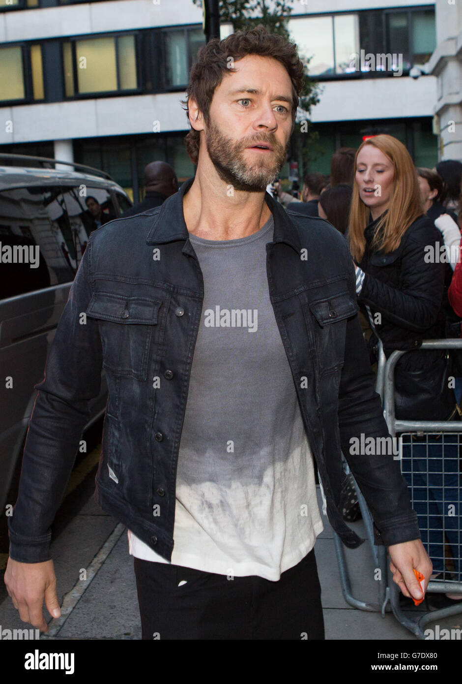 Take That Howard Donald arrives at BBC studios in central London before ...