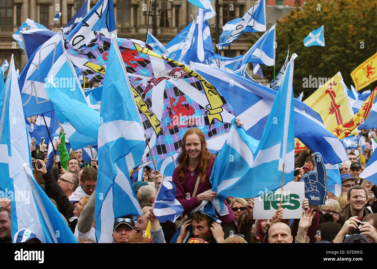 Hope Over Fear rally Stock Photo - Alamy
