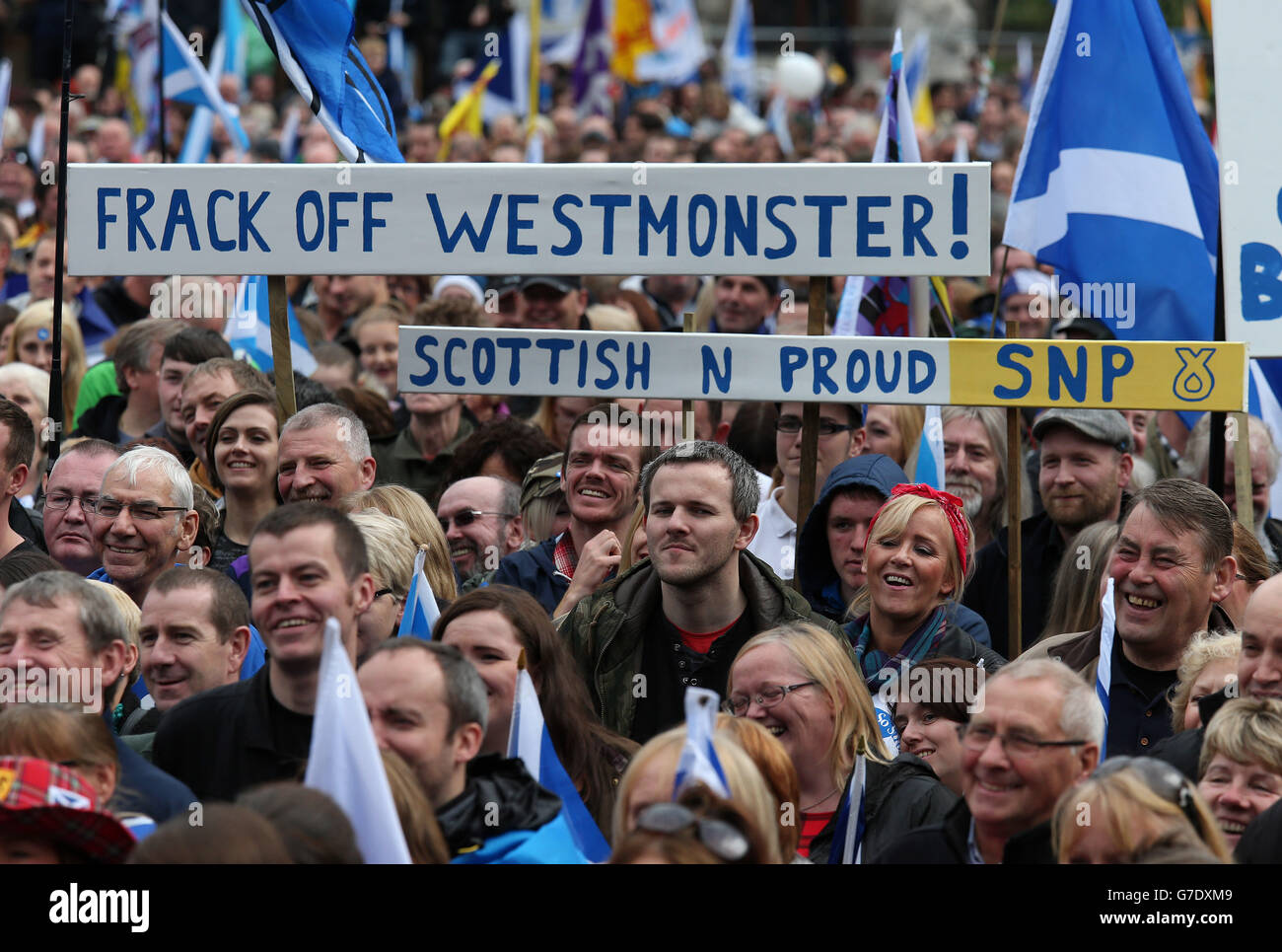 Independence Rally Scotland High Resolution Stock Photography and ...