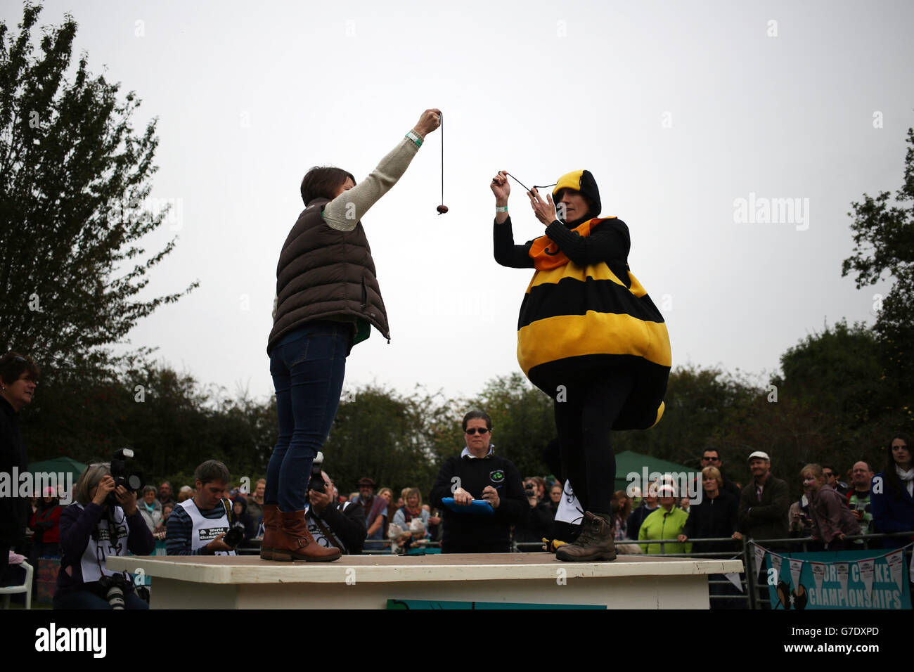 Conkers at the world conker championships in southwick hi-res stock ...
