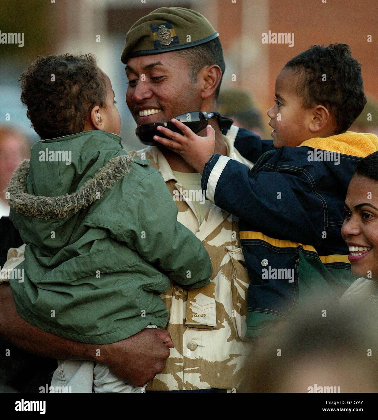 Soldiers from the 1st Battallion Princess of Wales's Royal Regiment are ...