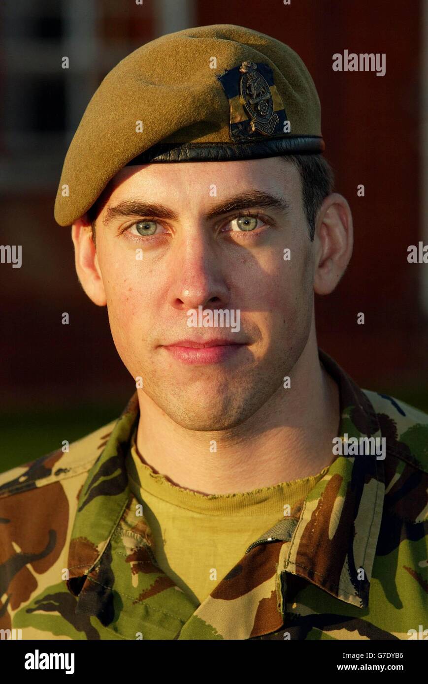 Captain Simon Doyle, Adjutant of the 1st Battallion Princess of Wales's ...