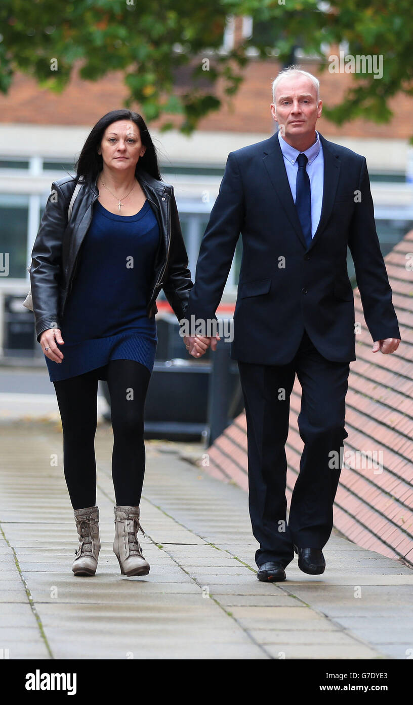 Lorry driver Kevin Ollerhead arrives at Leeds Crown Court with an ...