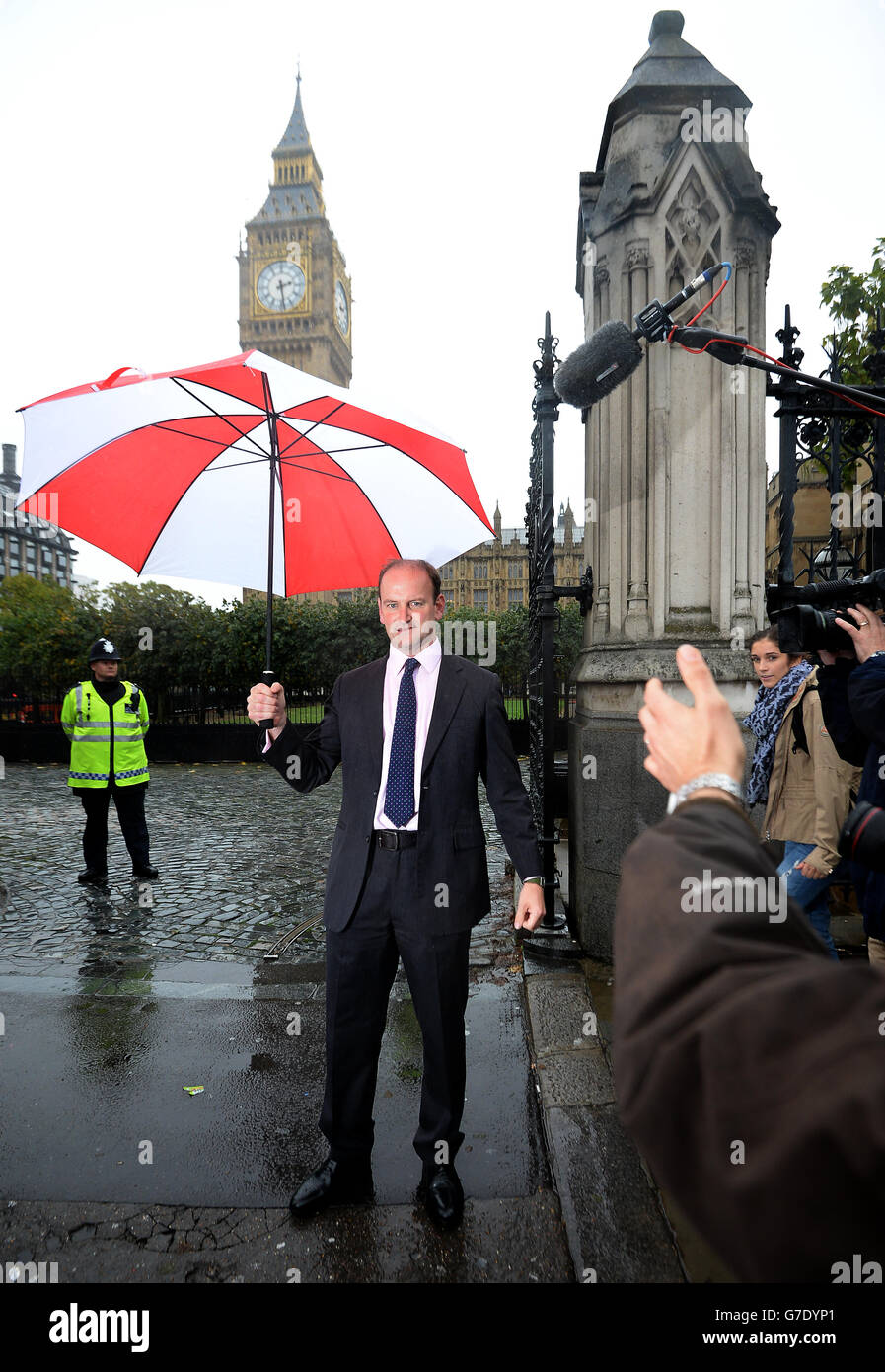 Douglas Carswell first day as Ukip MP Stock Photo - Alamy