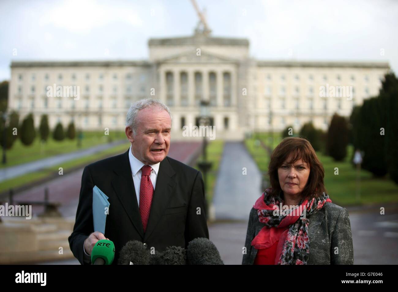 Stormont House talks Stock Photo - Alamy