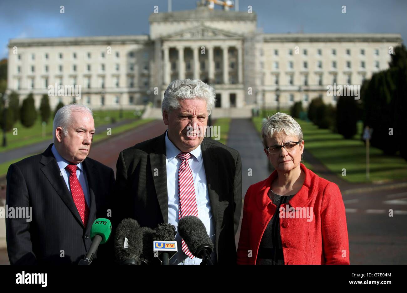 Stormont House talks Stock Photo - Alamy