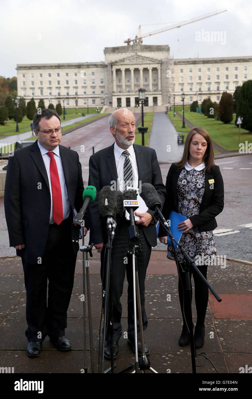 Stormont House talks Stock Photo - Alamy
