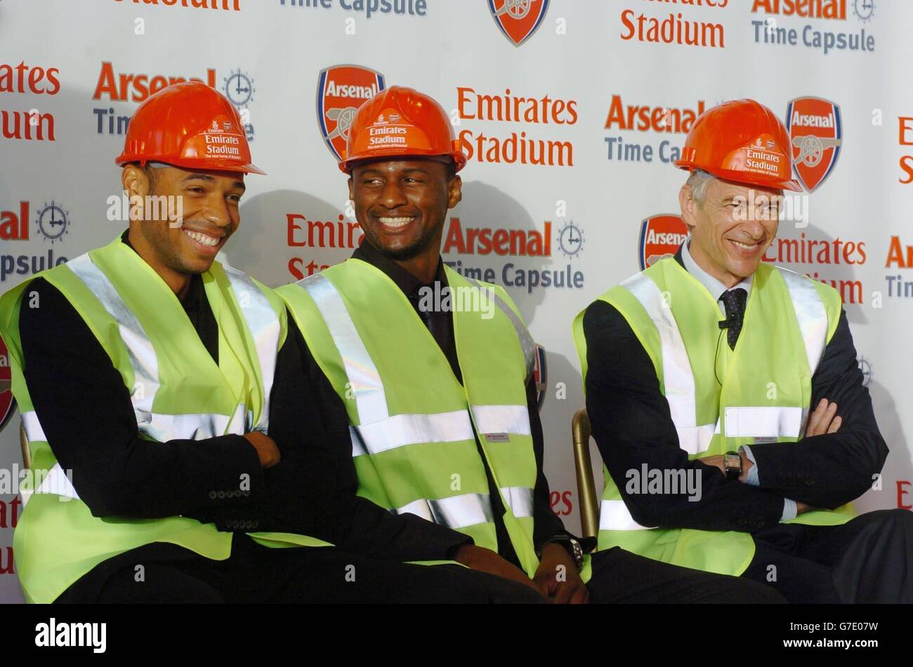 Arsenal time capsule Stock Photo - Alamy
