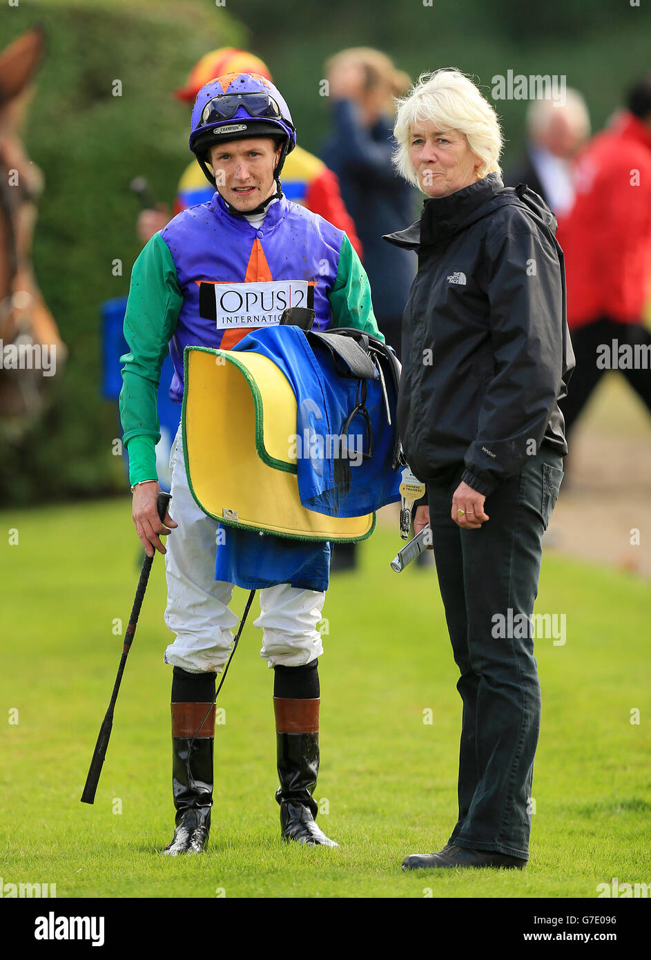 Horse Racing - Nottingham Racecourse Stock Photo - Alamy