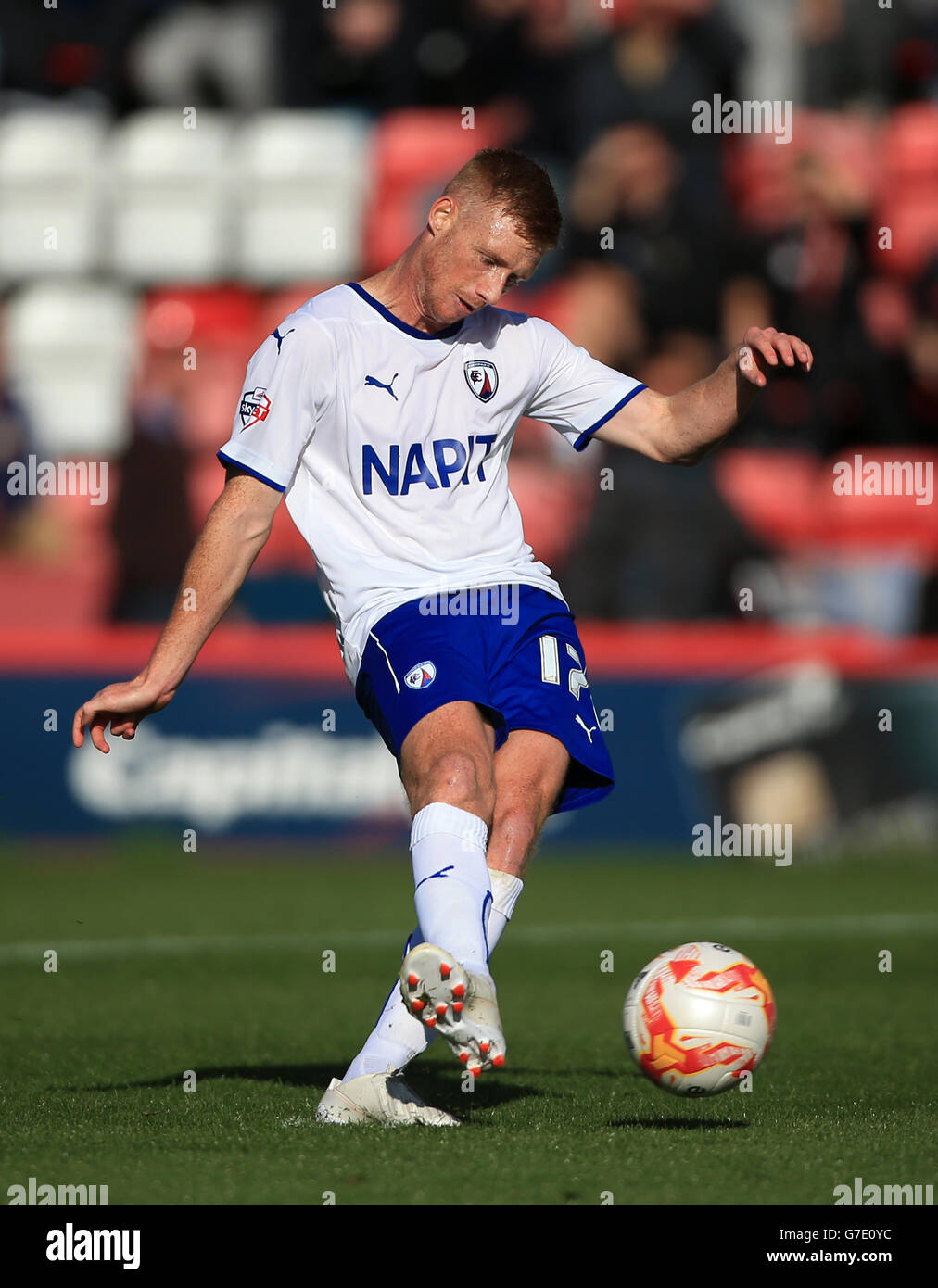 Chesterfield's Eoin Doyle scores opening goal from the penalty spot ...