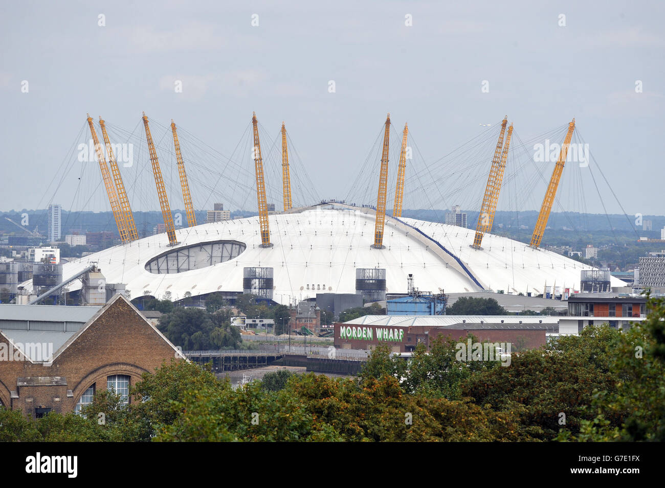 General view o2 greenwich hi-res stock photography and images - Alamy
