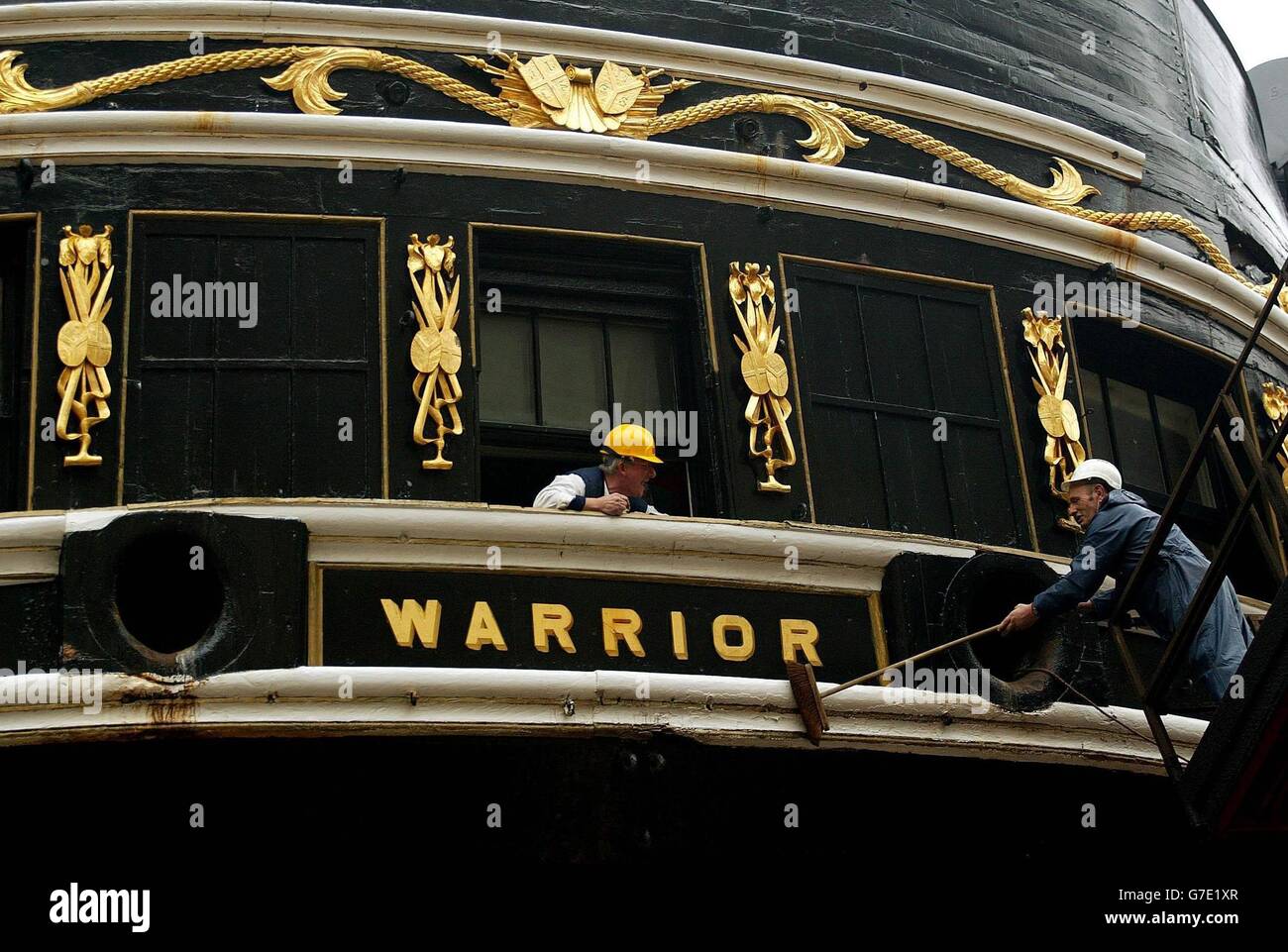 Hms warrior first iron clad hi-res stock photography and images - Alamy