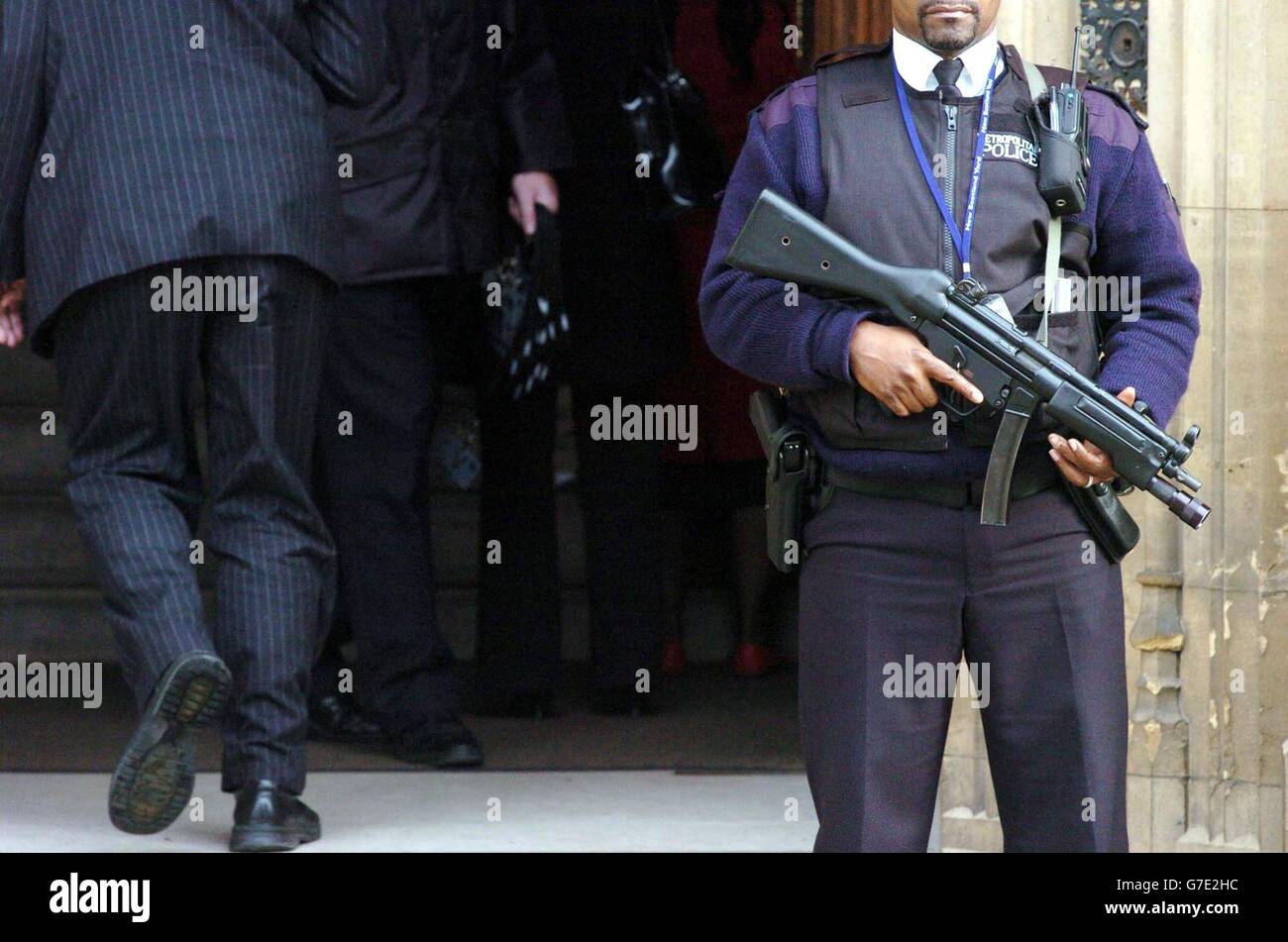 Two Police Officers Guard Crime High Resolution Stock Photography and ...