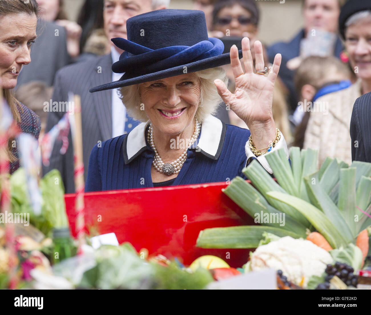 The Duchess of Cornwall attending the British Food Fortnight's ...