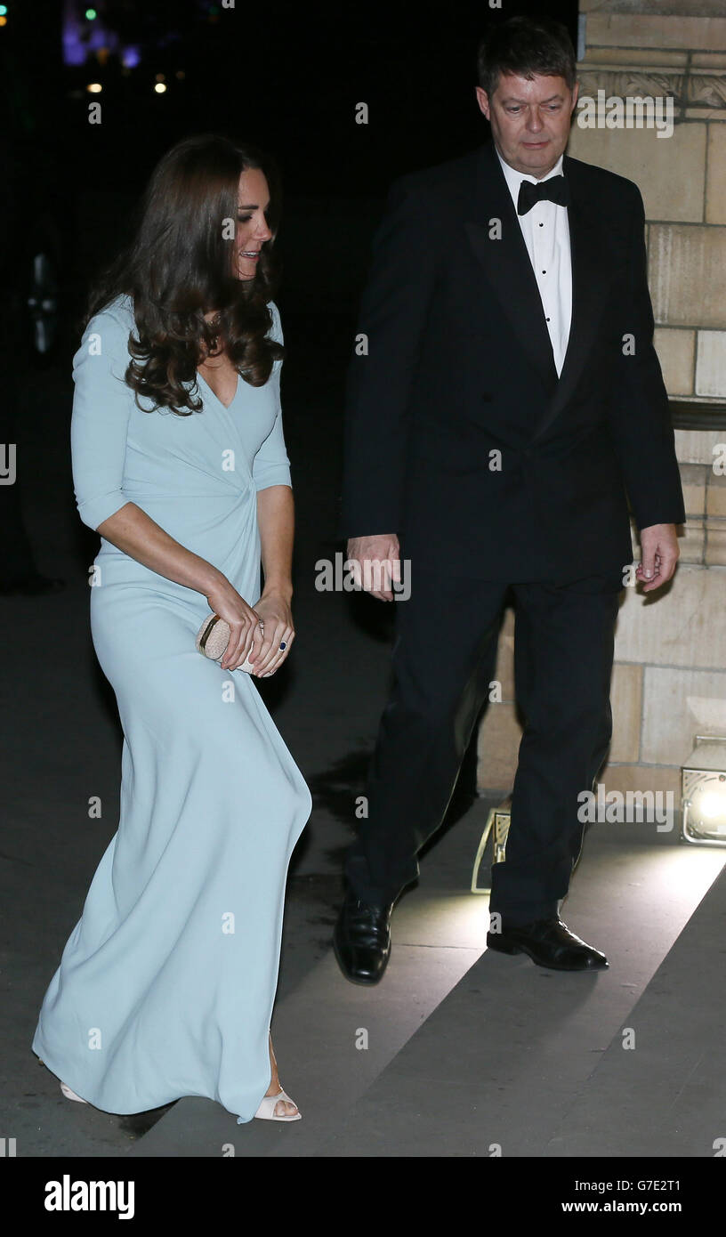 The Duchess of Cambridge with museum director Michael Dixon at the ...