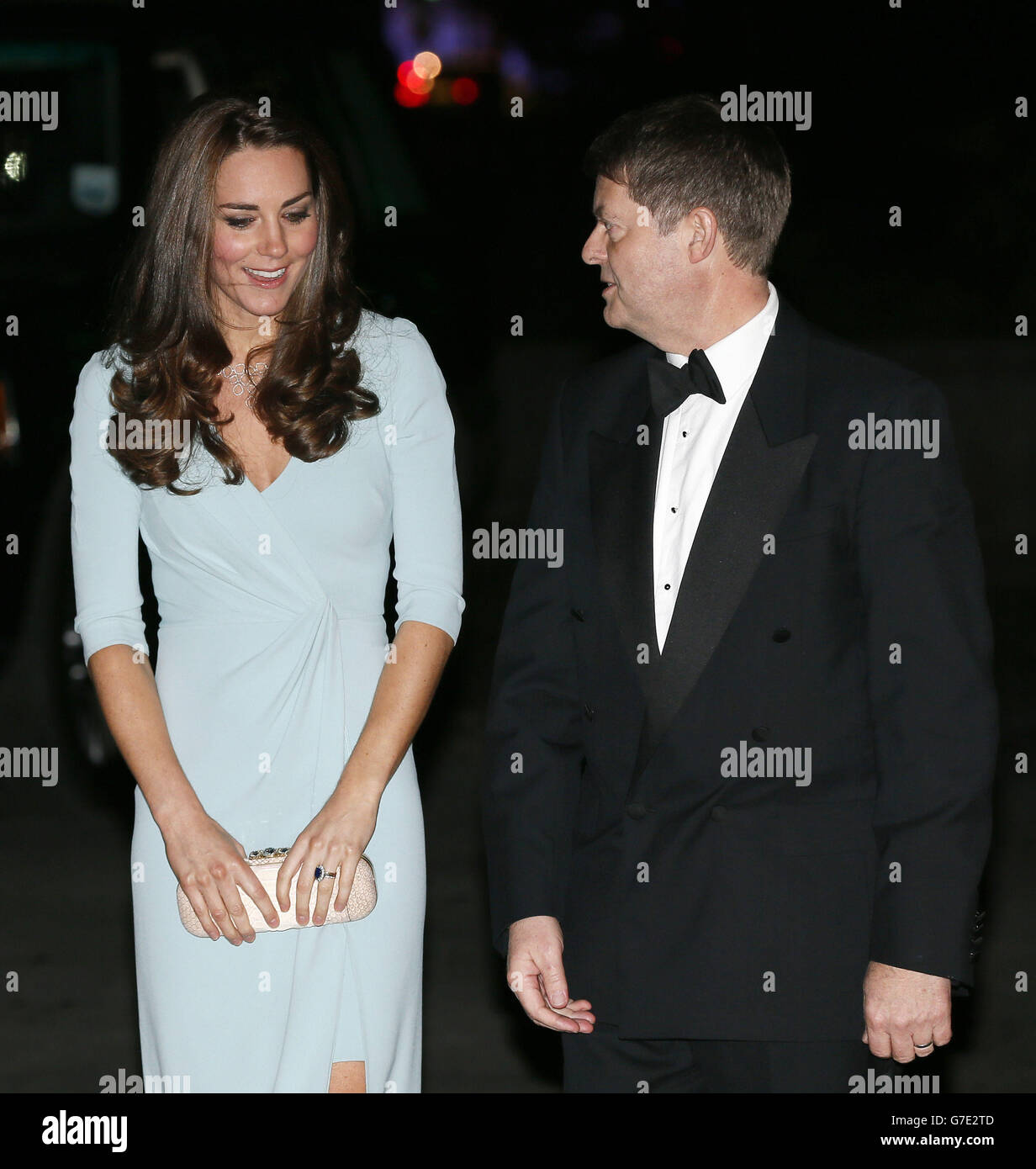 The Duchess of Cambridge with museum director Michael Dixon at the ...