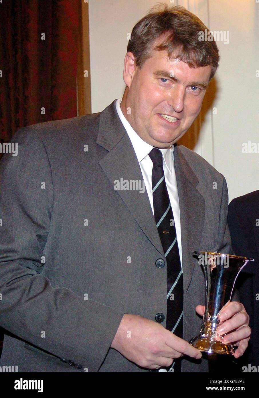 Nicholas Sampson, Headmaster of Marlborough College stands with the ...