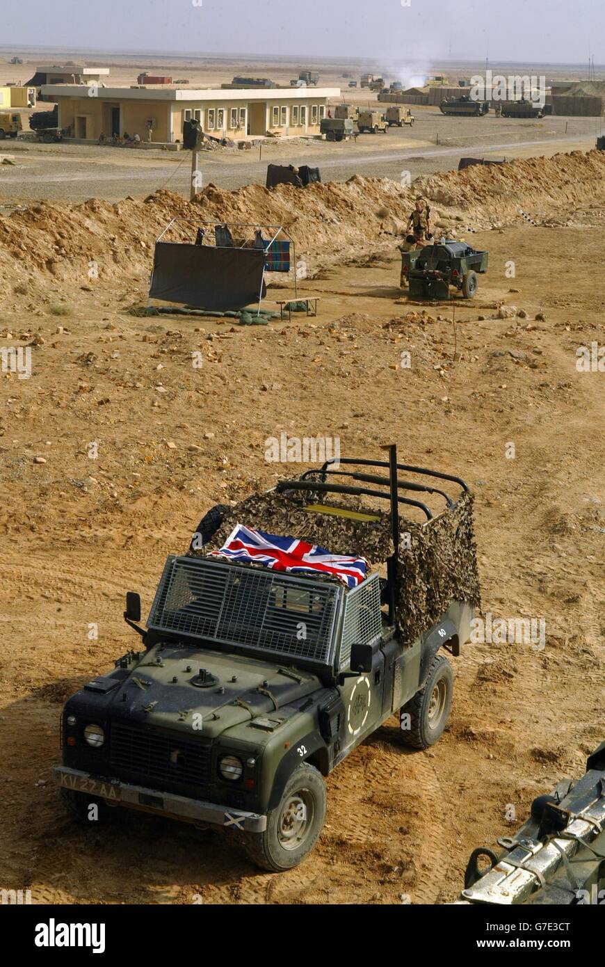 Camp Dogwood Iraq Stock Photo - Alamy