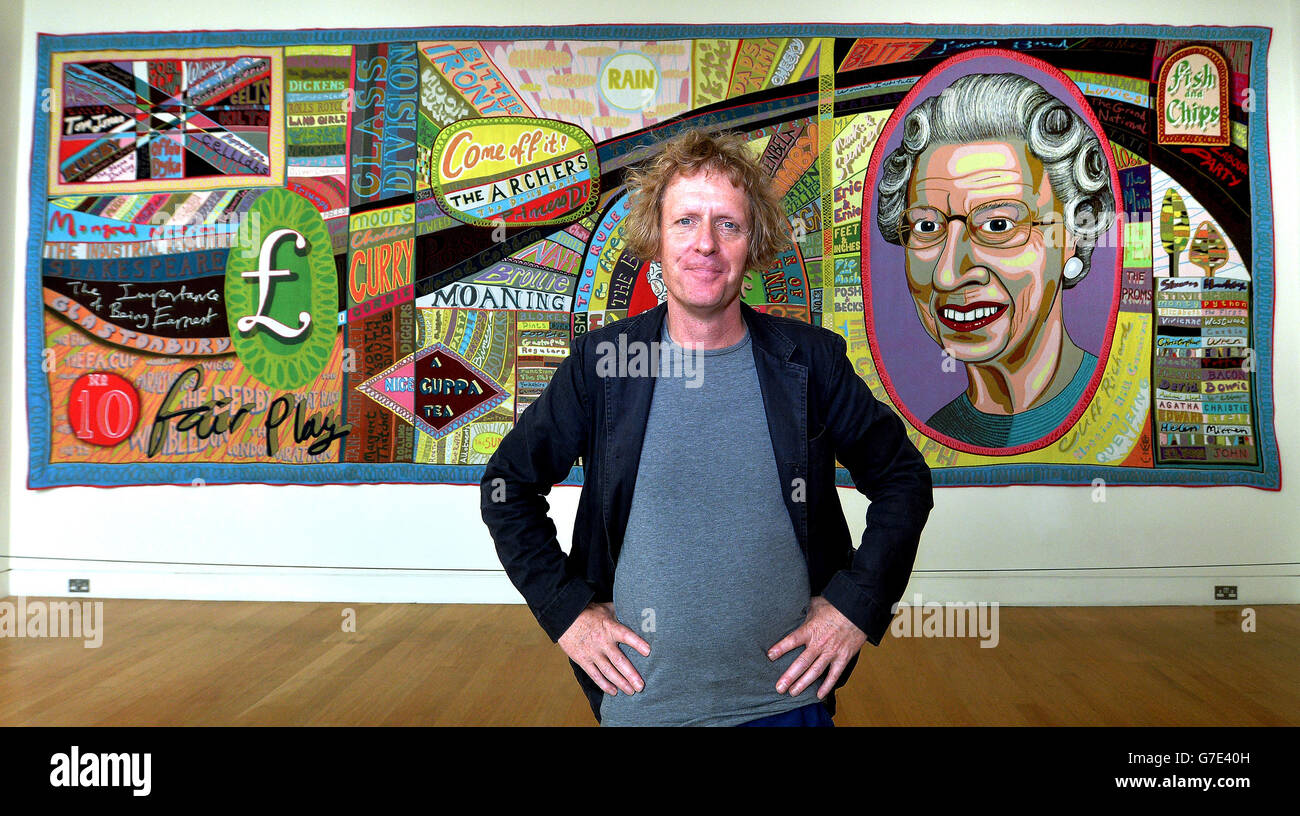 Grayson perry portrait hi-res stock photography and images - Alamy