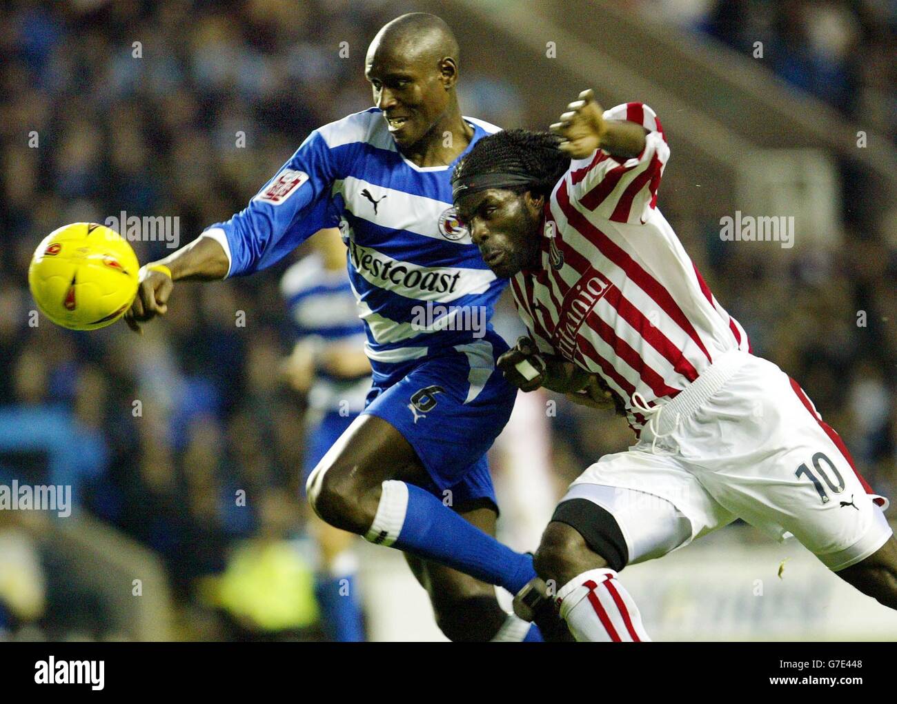 READING V STOKE Stock Photo - Alamy